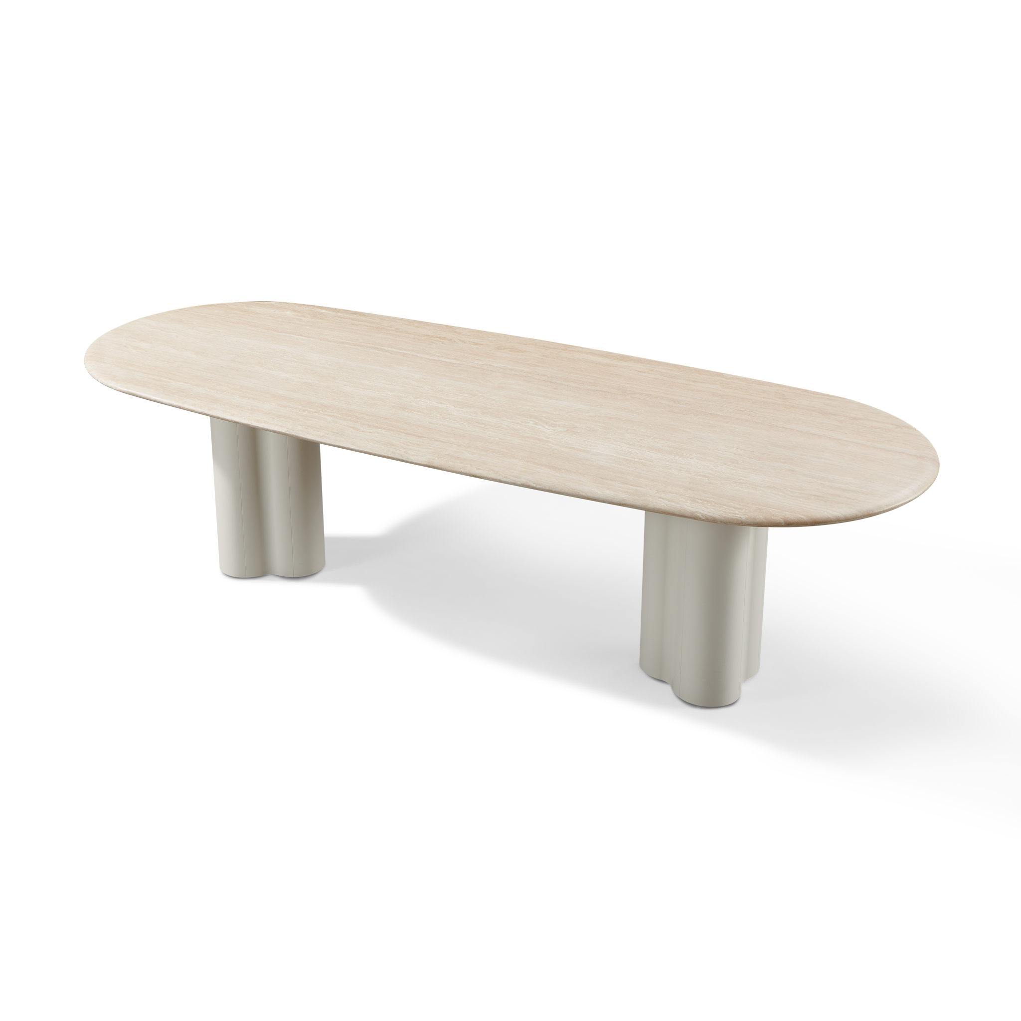 Porto Aluminum Pill Dining Table 108" – Harbour Outdoor Australia