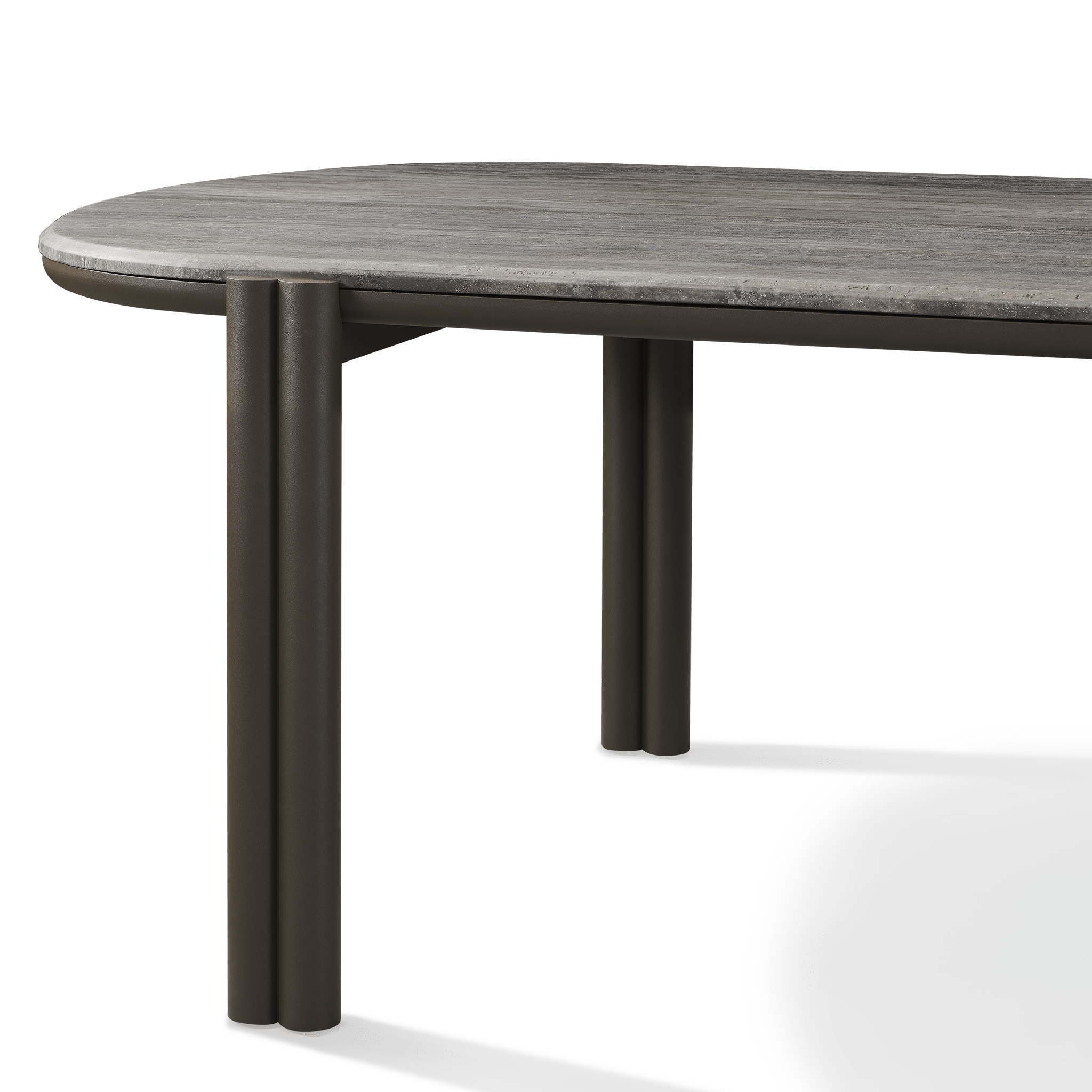 Cove Aluminum Pill Dining Table – Harbour Outdoor Australia