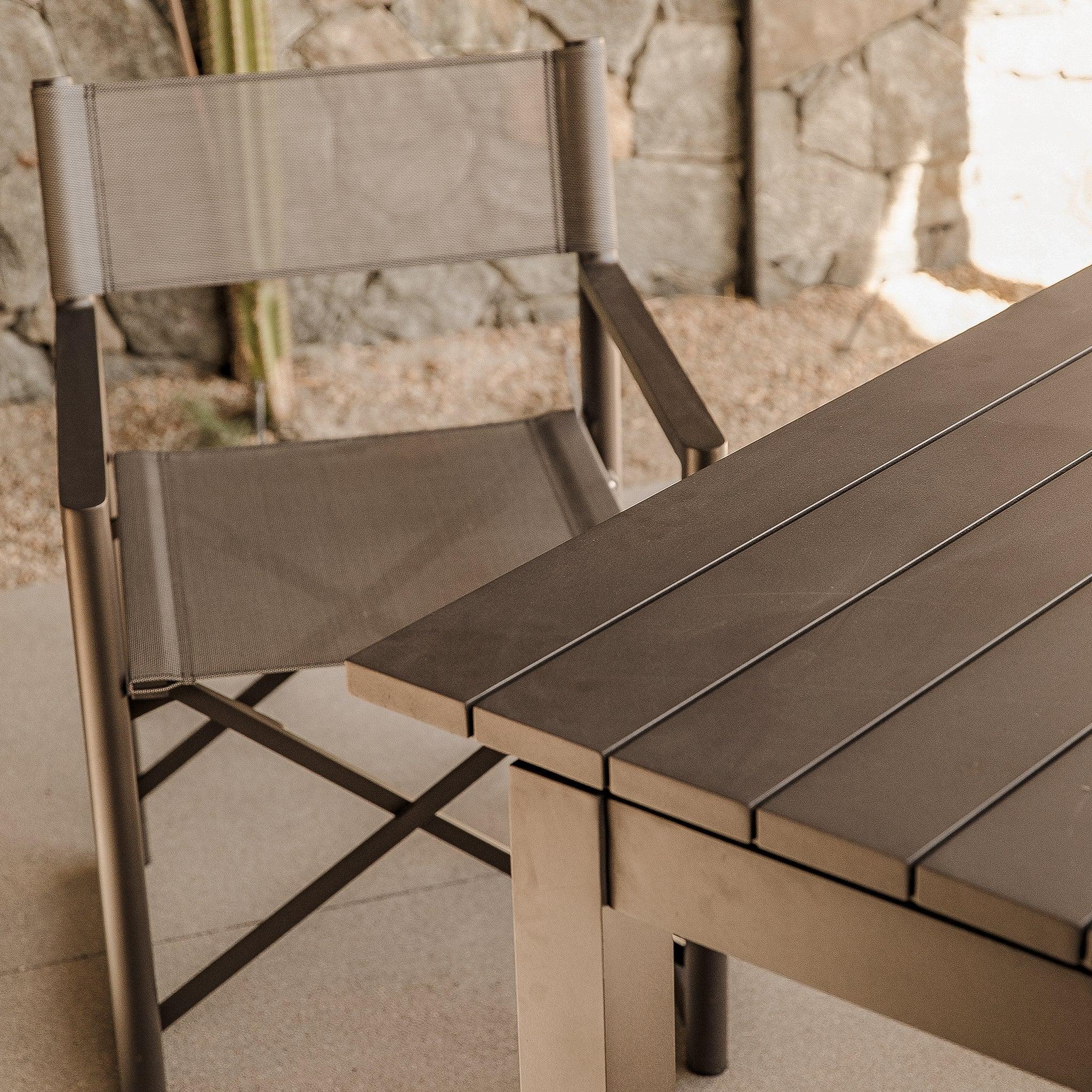 Pacific Aluminum Extension Dining Table – Harbour Outdoor Australia