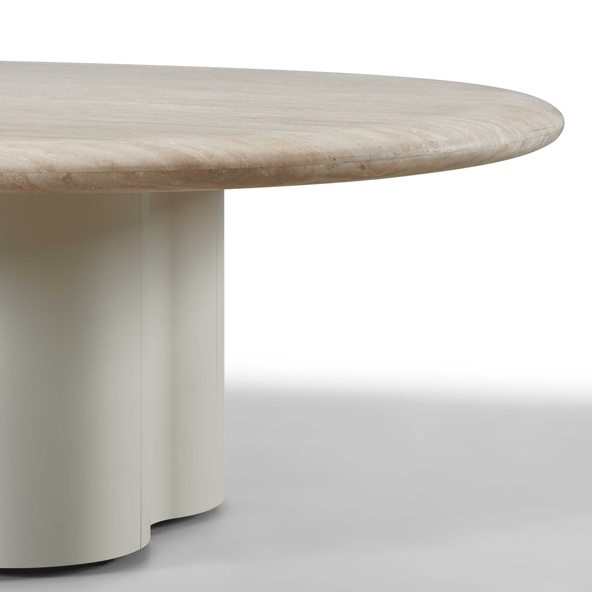 Porto Aluminum Pill Coffee Table 64" – HARBOUR