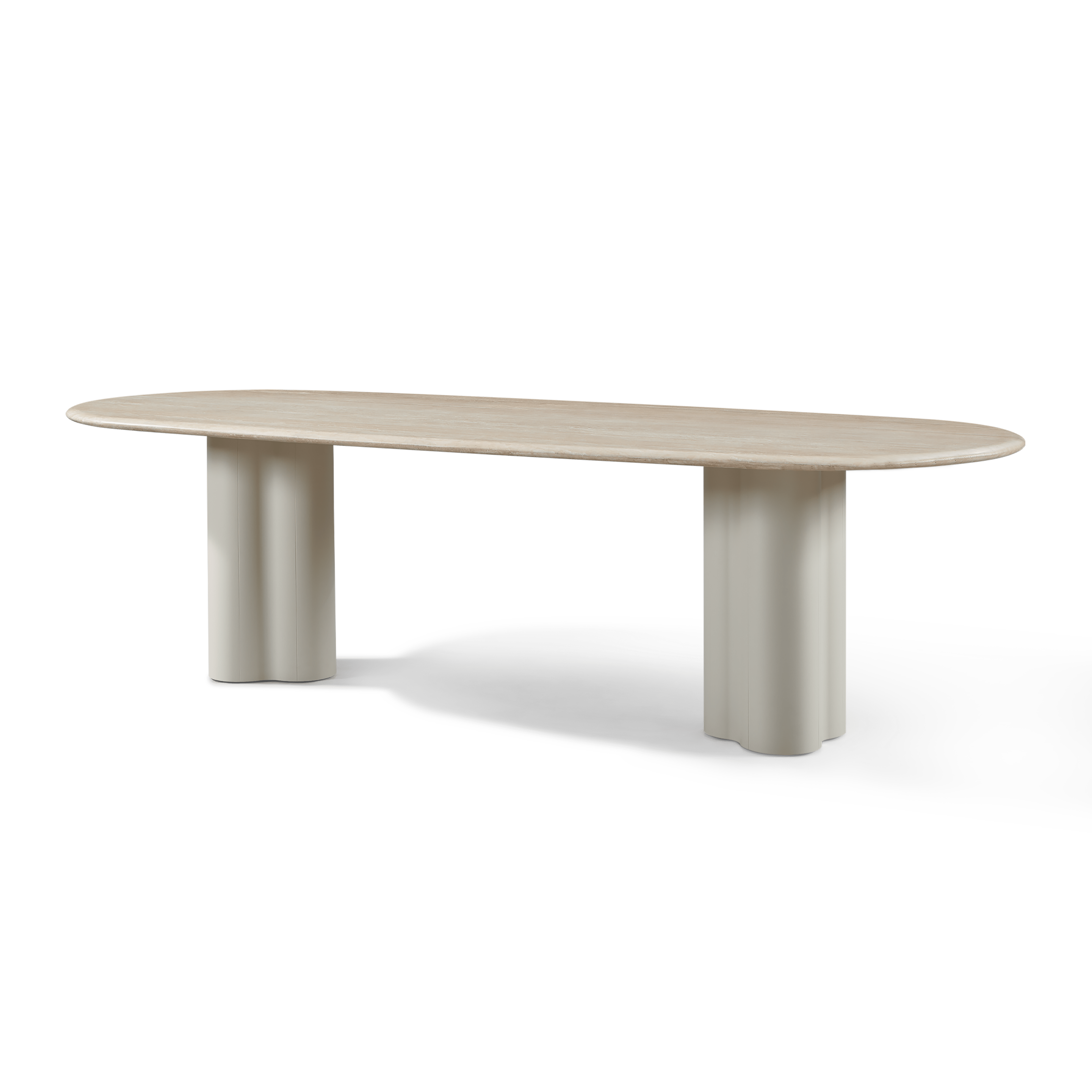 Porto Aluminum Pill Dining Table 108" – Harbour Outdoor Australia