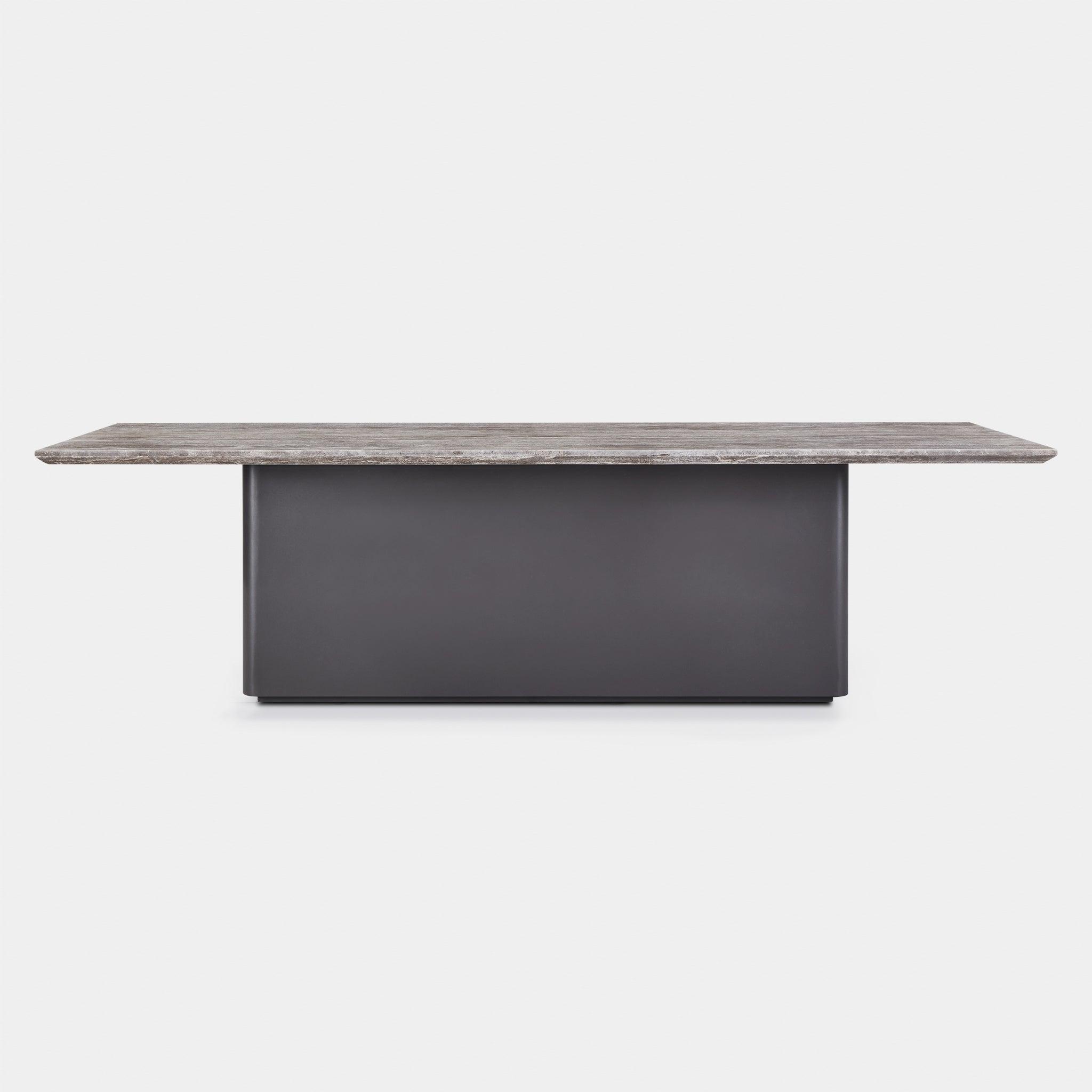 Santorini Outdoor Stone Rectangle Dining Table 108" – HARBOUR